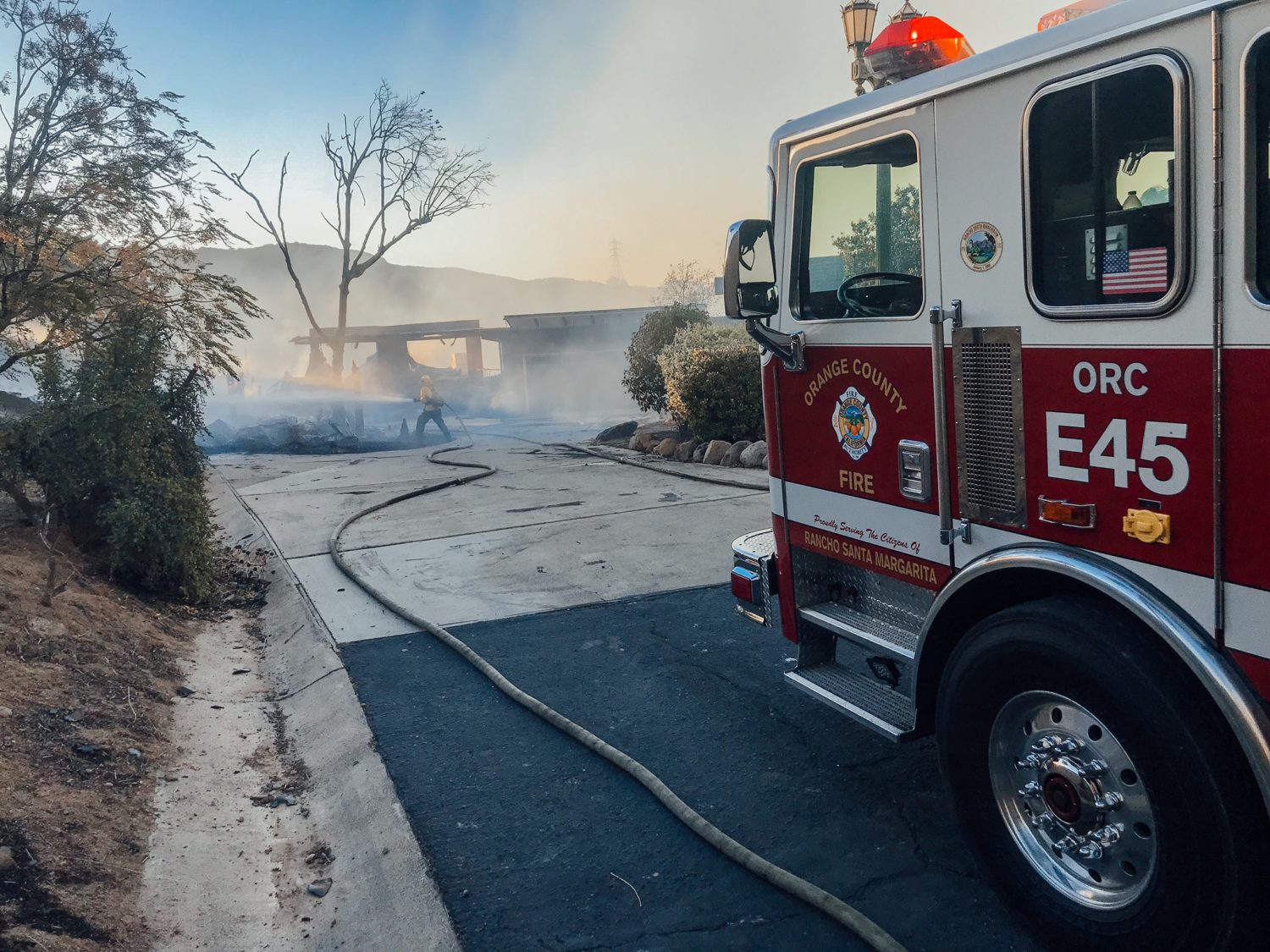 Bond Fire Now 100 Percent Contained, 30 Structures Destroyed By Fire